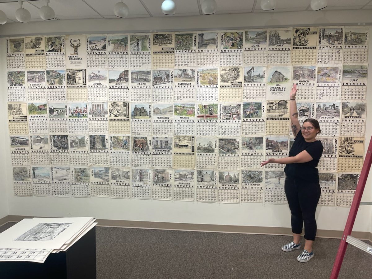 Artist’s view of Greene County to be displayed at Waynesburg University ...